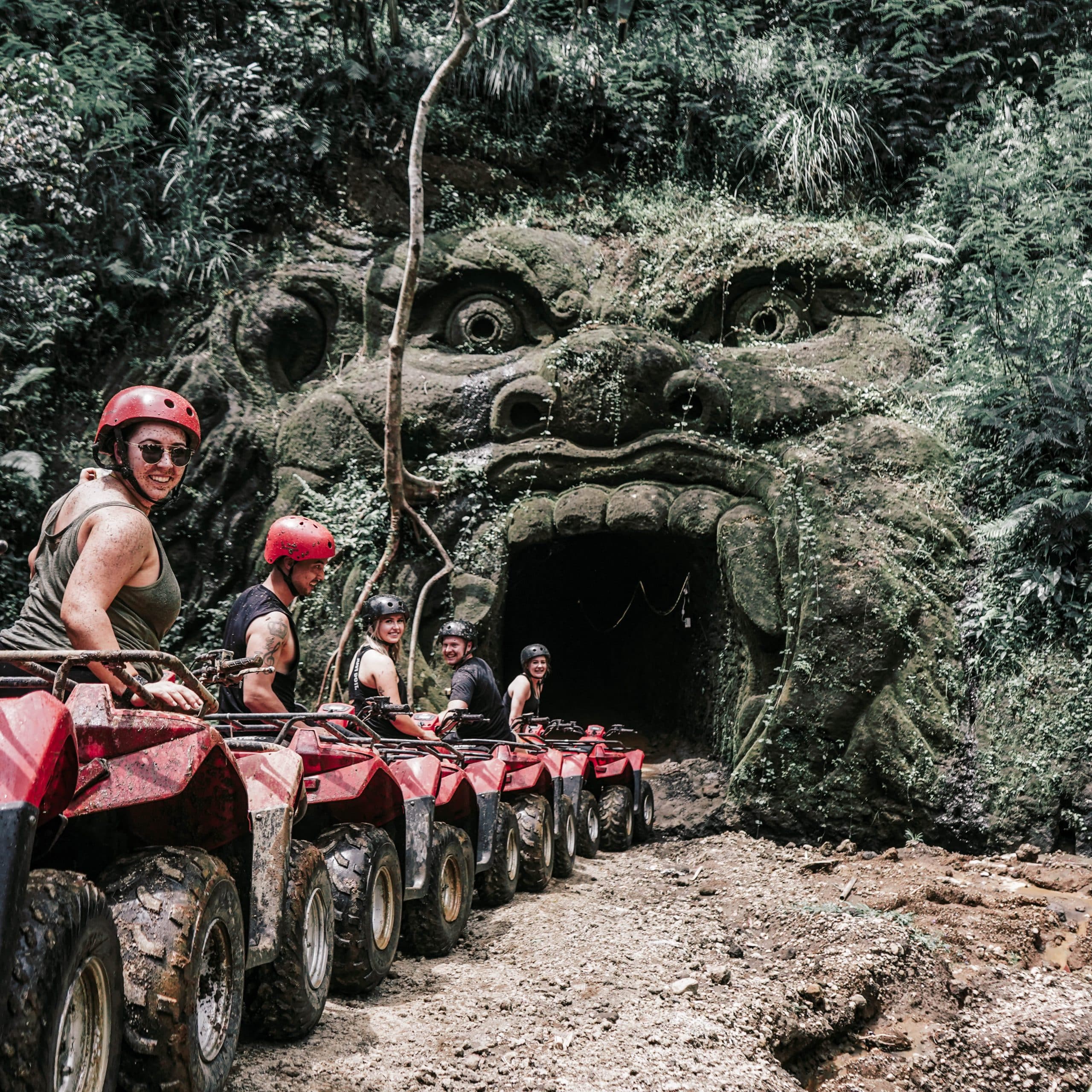 ATV Bali Ubud Adventure: Gorilla Face Quad Ride + Lunch